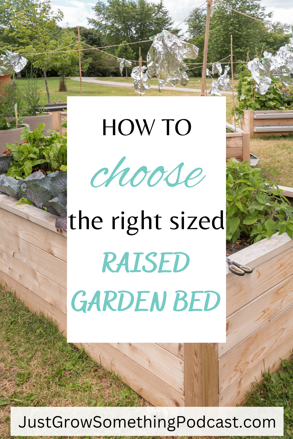 How to Decide Raised Planter Bed Dimensions | Just Grow Something with ...
