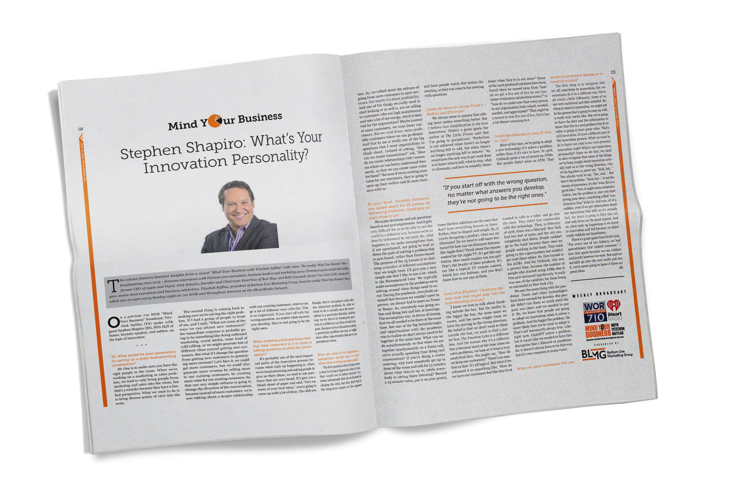 An Interview with Stephen Shapiro: What's Your Innovation Personality?