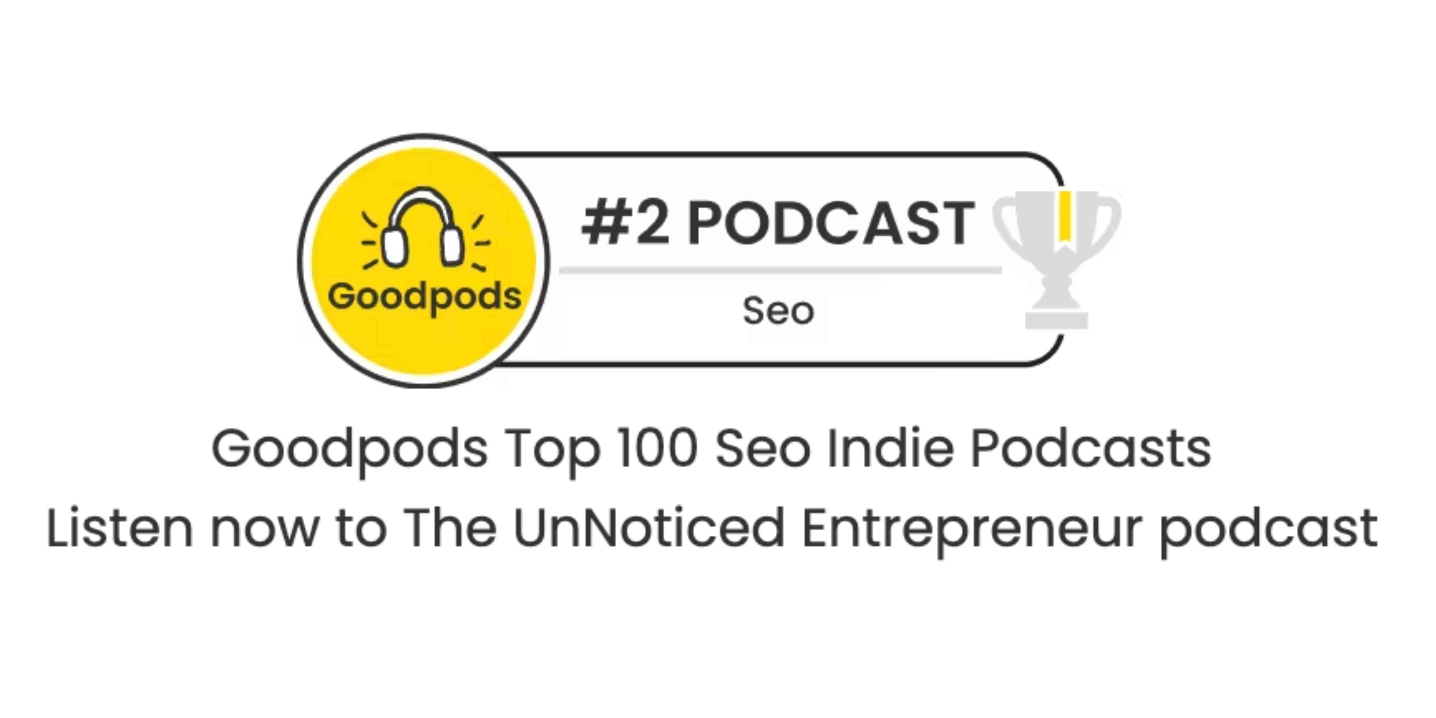 UnNoticed Entrepreneur podcast home page | The UnNoticed Entrepreneur