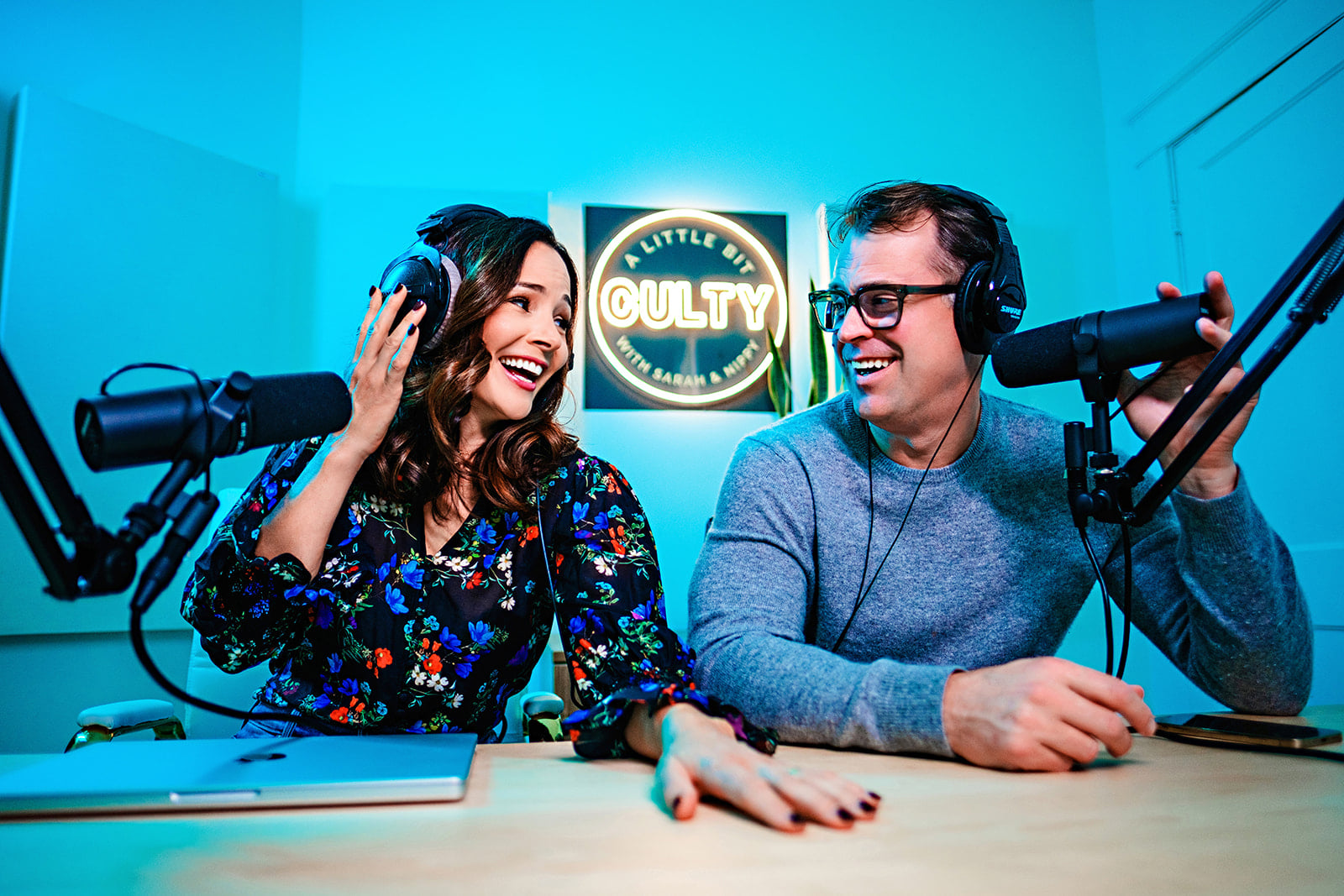 About Us | A Little Bit Culty with Sarah and Nippy.