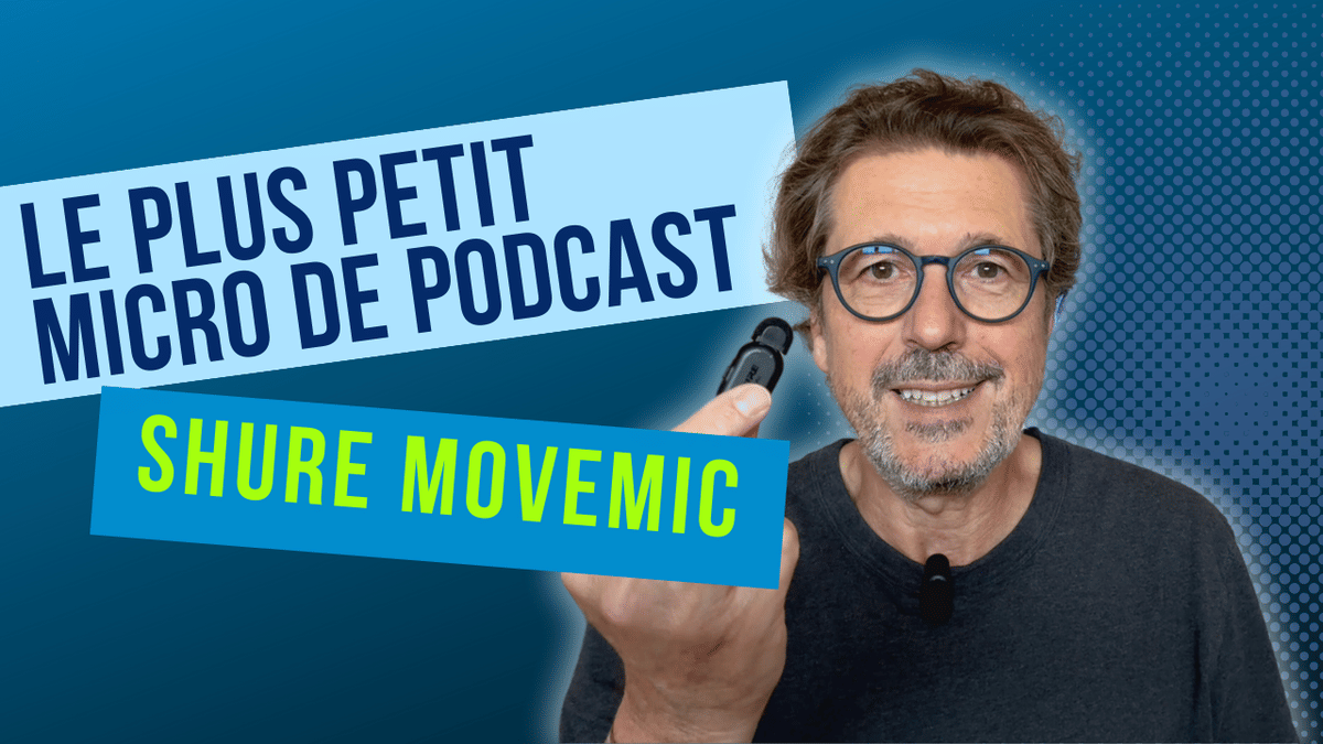Le plus petit micro de podcast du monde : Shure Movemic | Monde ...