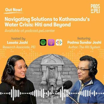 Padma Sundar Joshi on Navigating Solutions to Kathmandu's Water Crisis ...