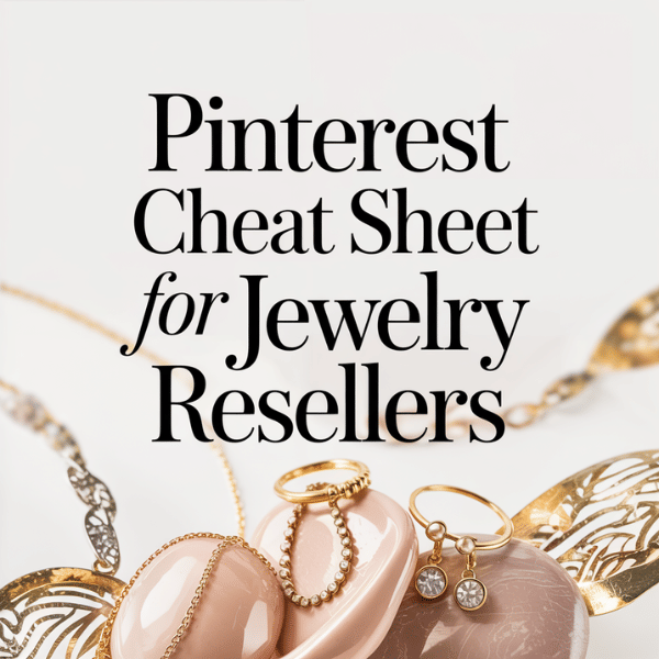 Pinterest Cheat Sheet for Jewelry Resellers Boost Sales Now | The ...