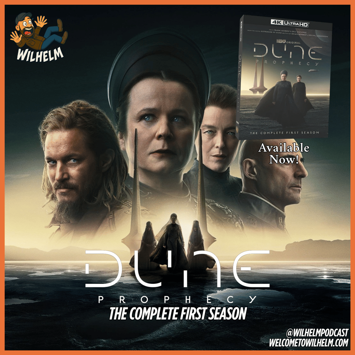 Dune Prophecy Complete First Season 4K DVD Review 2023