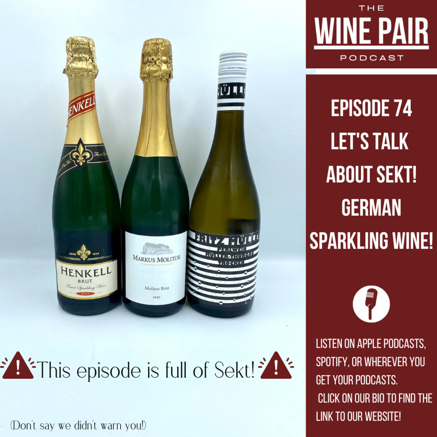Let’s Talk About Sekt! German Sparkling Wine! (Lots of Sekt jokes, AKA ...